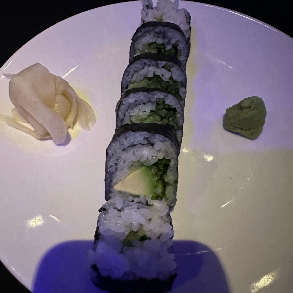 Avocado Sushi and Hummus W/Pita & Veggies at The Hamilton - Review by ...