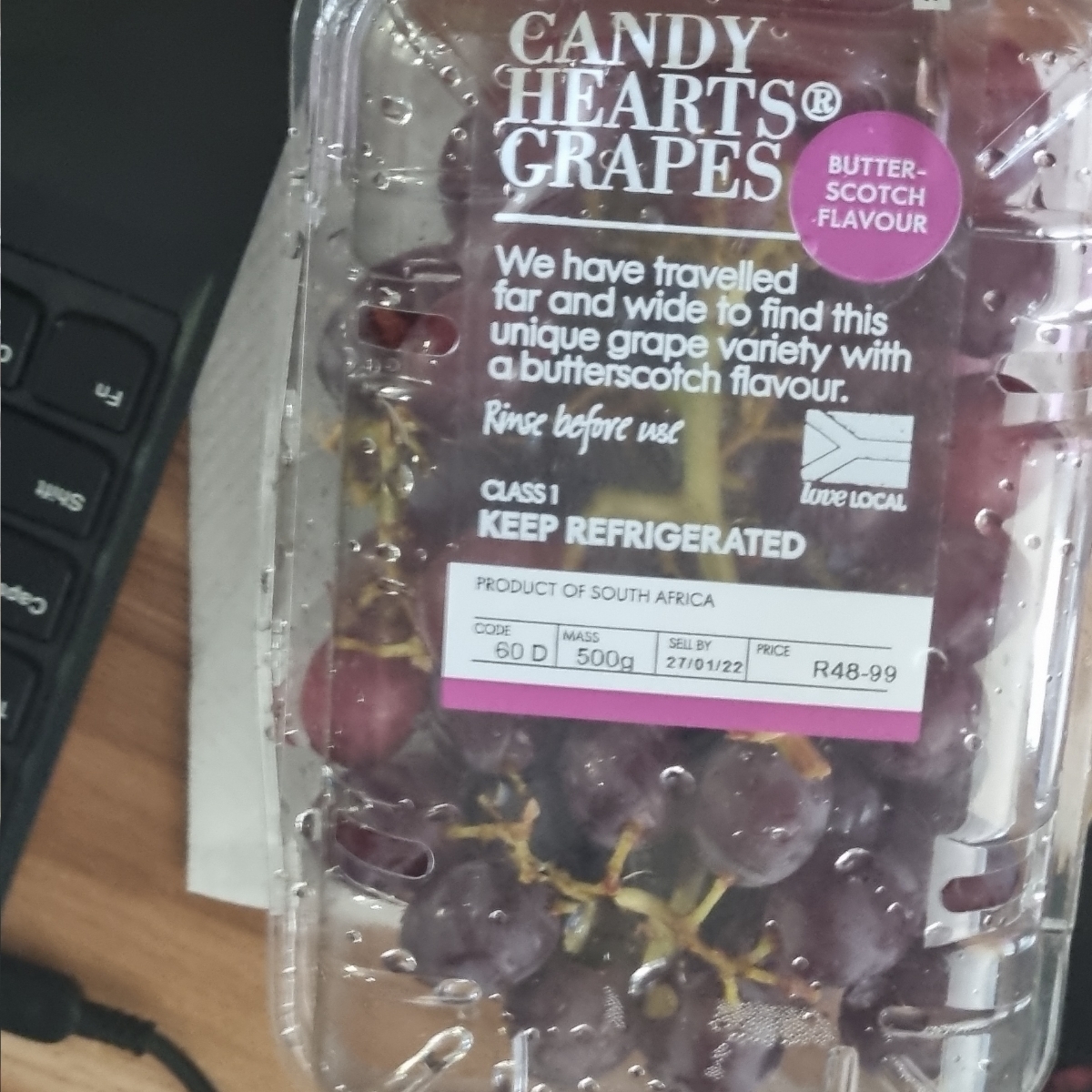 Candy Heart Grapes from Woolworths Food - Vegan Product Reviews ...