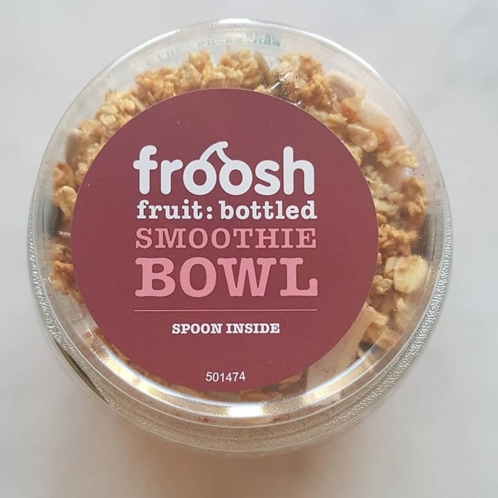 Froosh Strawberry, banana & grape smoothie bowl Review | abillion