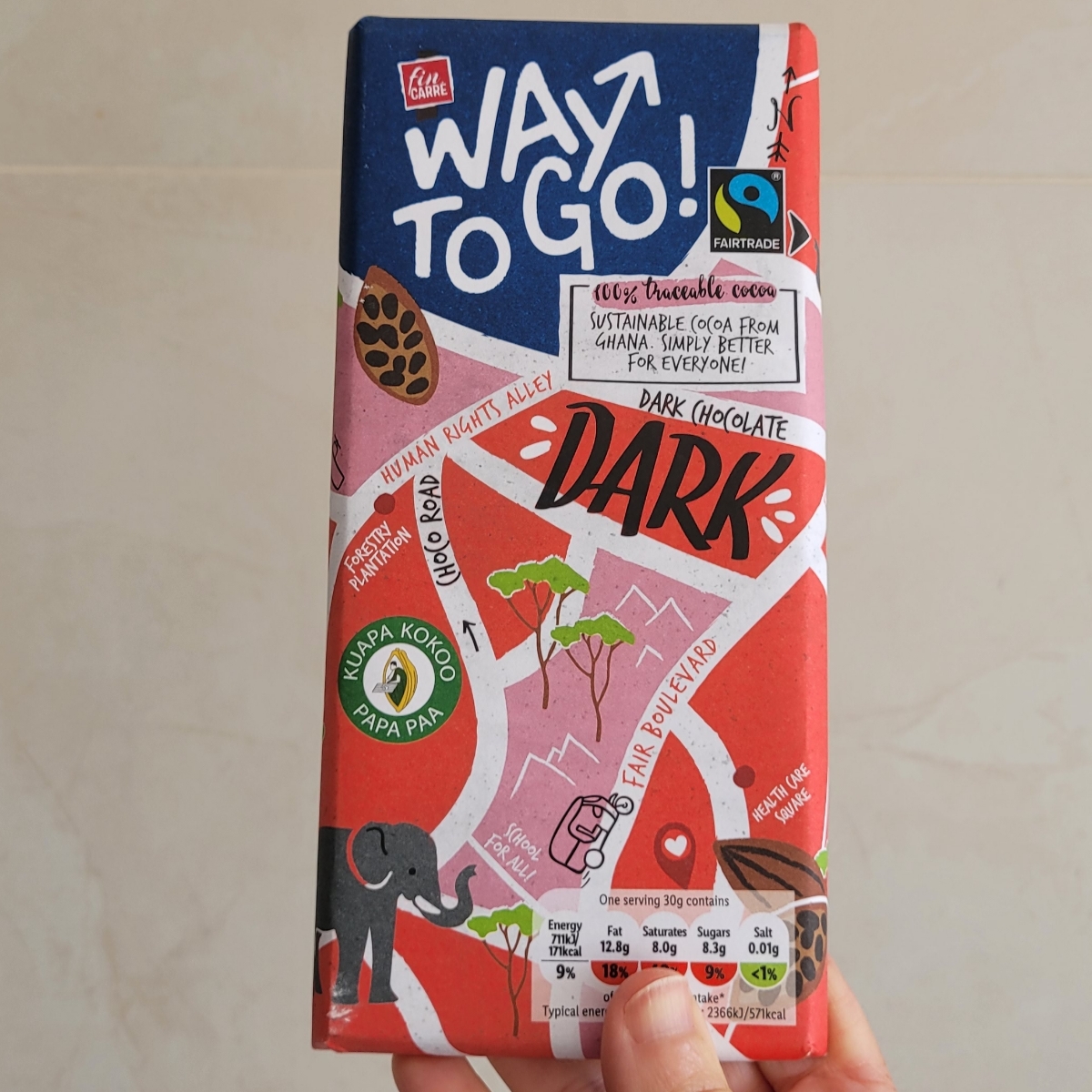 way to go! dark chocolate from Lidl - Vegan Product Reviews & Ratings ...