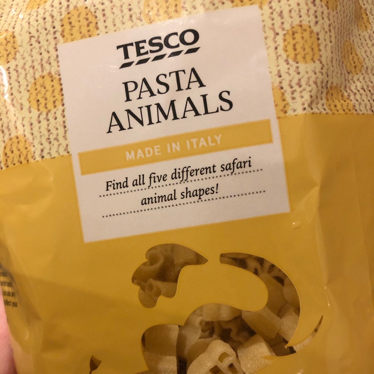 Pasta Animals from Tesco - Vegan Product Reviews & Ratings | abillion
