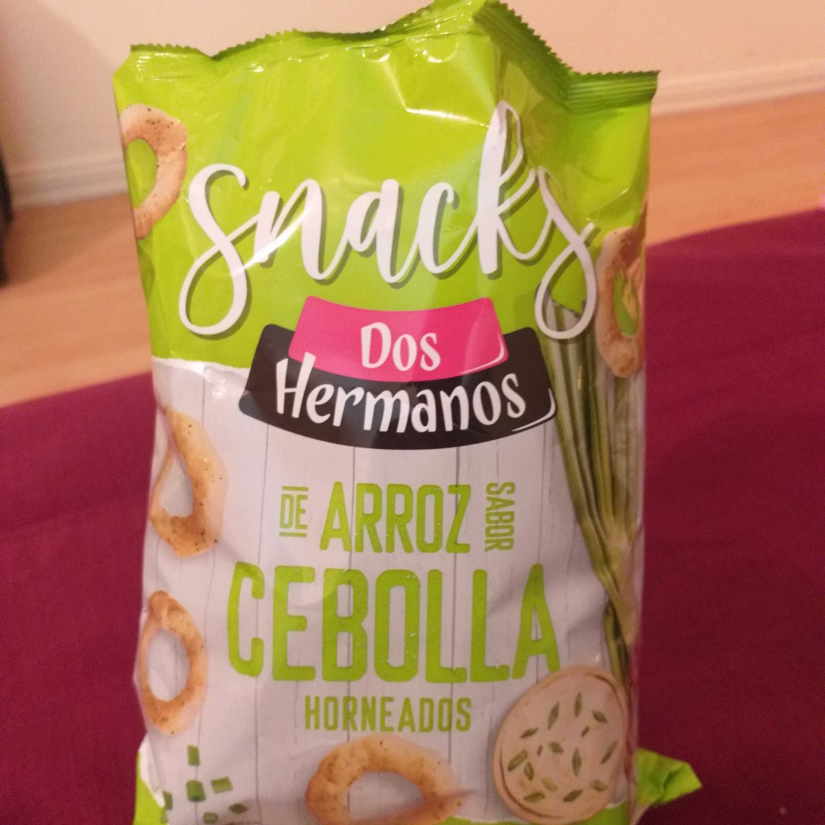 Snacks Dos Hermanos De Arroz Sabor Cebolla Horneados de Snacks Dos ...