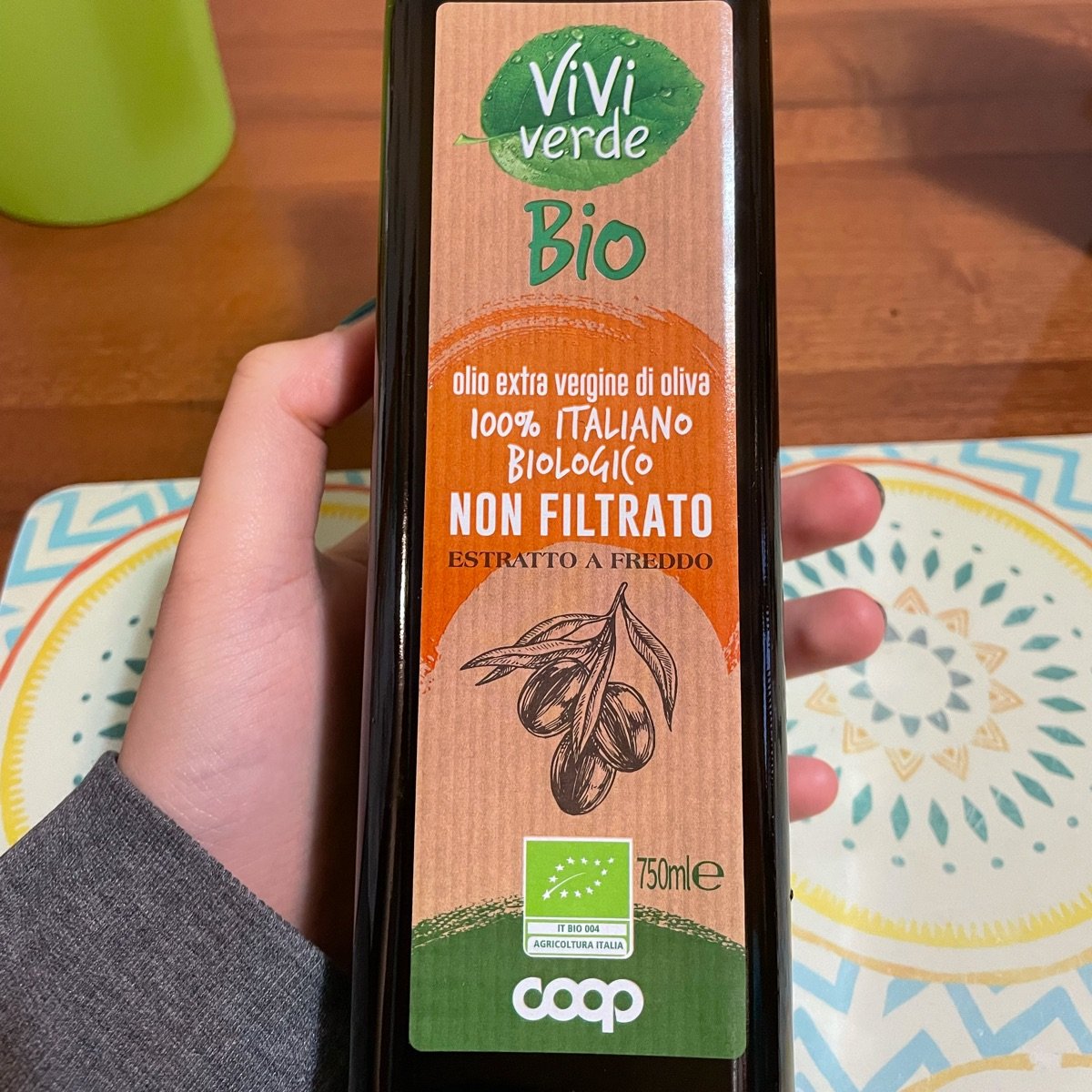 Vivi Verde Coop - olio extravergine di oliva biologico non filtrato ...