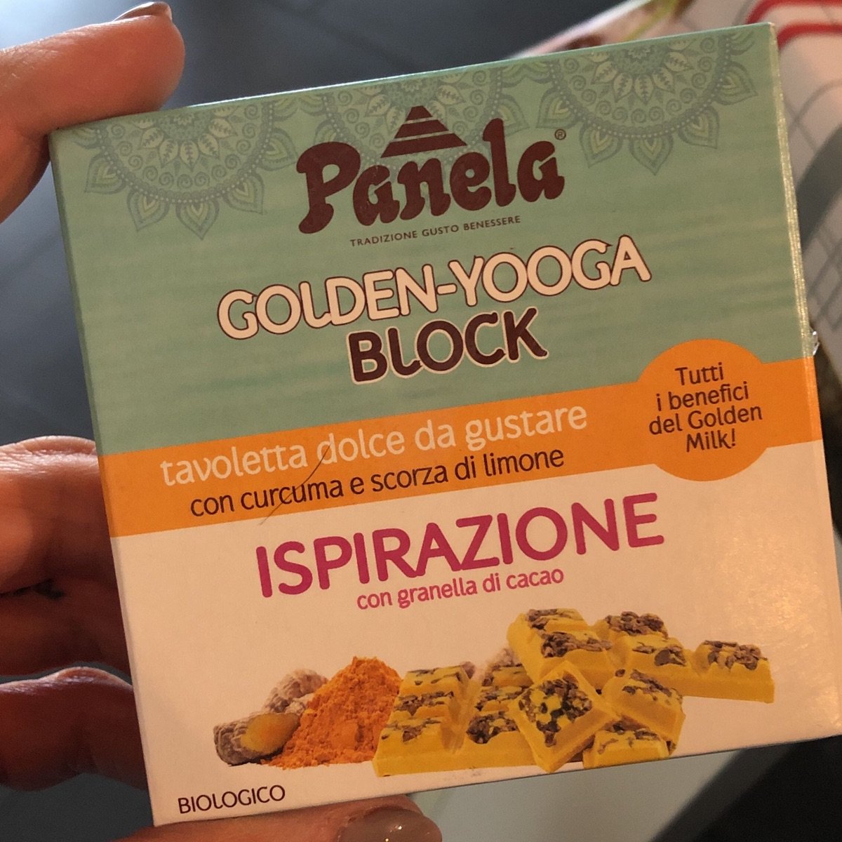 Golden yooga block from Panela - Vegan Product Reviews & Ratings | abillion