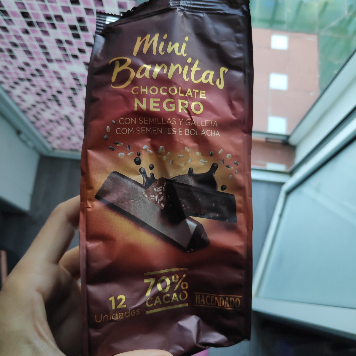 Mini Barritas Chocolate Negro from Hacendado - Vegan Product Reviews ...