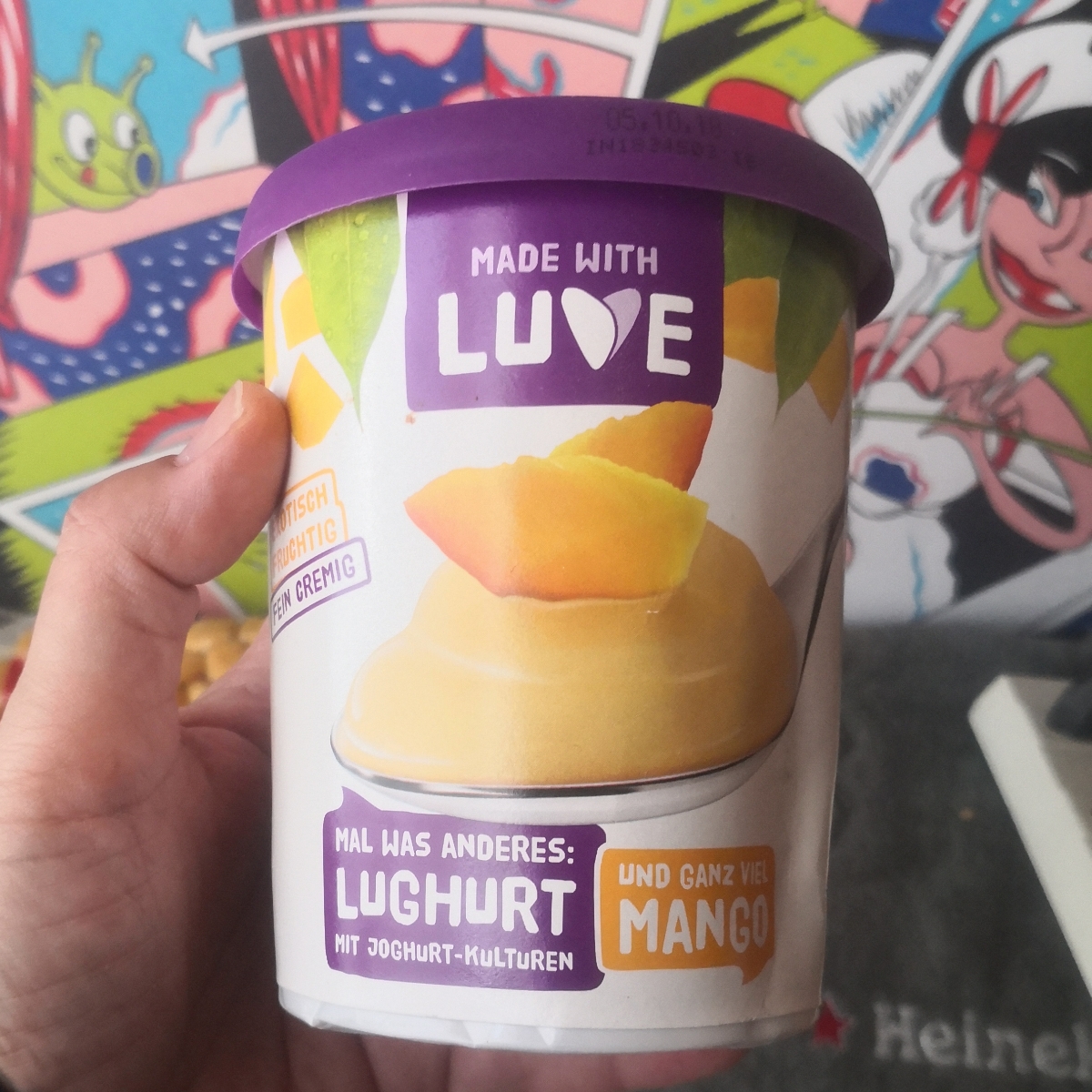 Luve Lughurt Mango (yogurt) from Made With Luve - Vegan Product Reviews ...