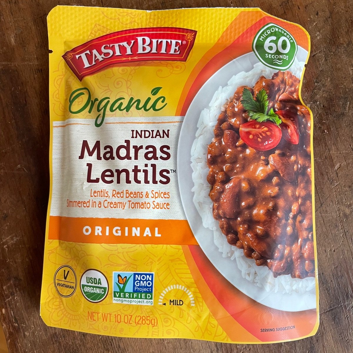 Indian Madras Lentils from Tasty Bite - Vegan Product Reviews & Ratings ...