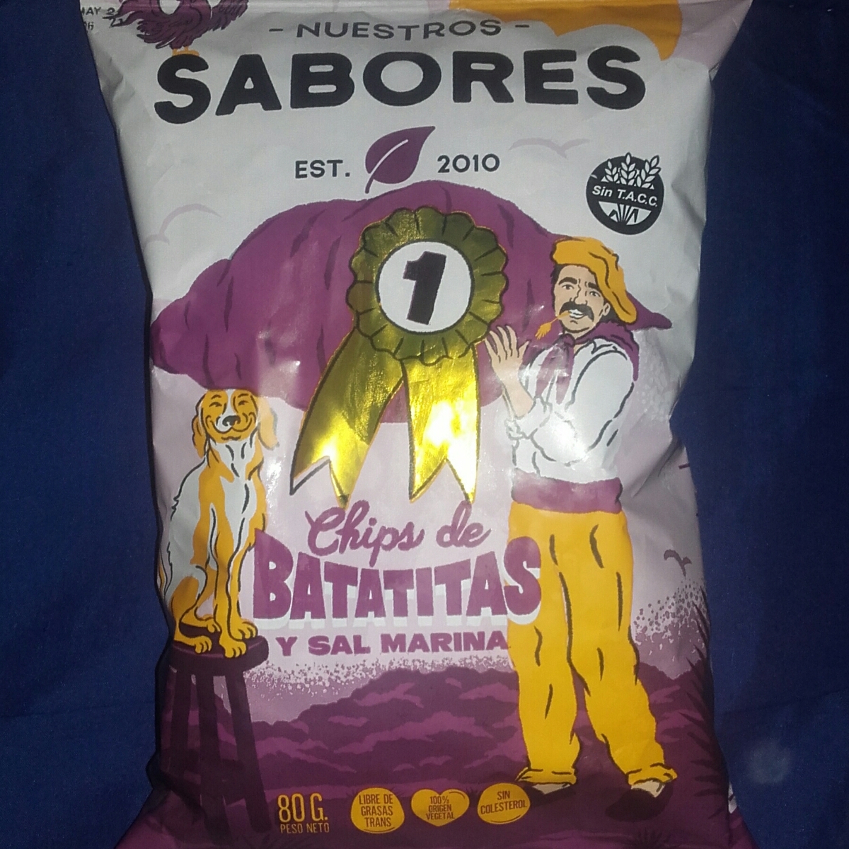 Chips De Batatitas Y Sal Marina from Nuestros Sabores - Vegan Product ...