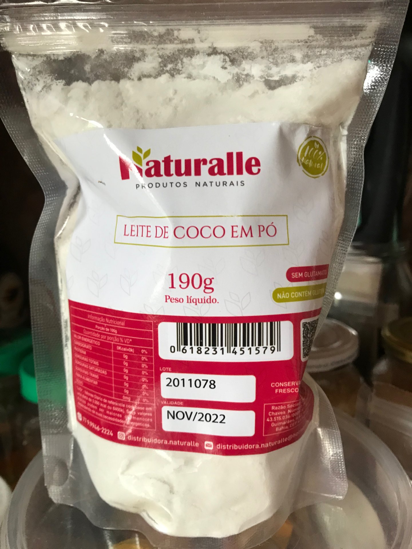 Leite de Coco em Pó from Naturalle - Vegan Product Reviews & Ratings ...