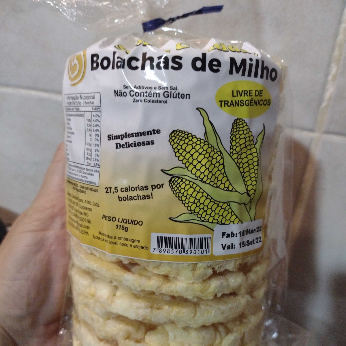 Bolachas De Milho from Sábias Comidas - Vegan Product Reviews & Ratings ...