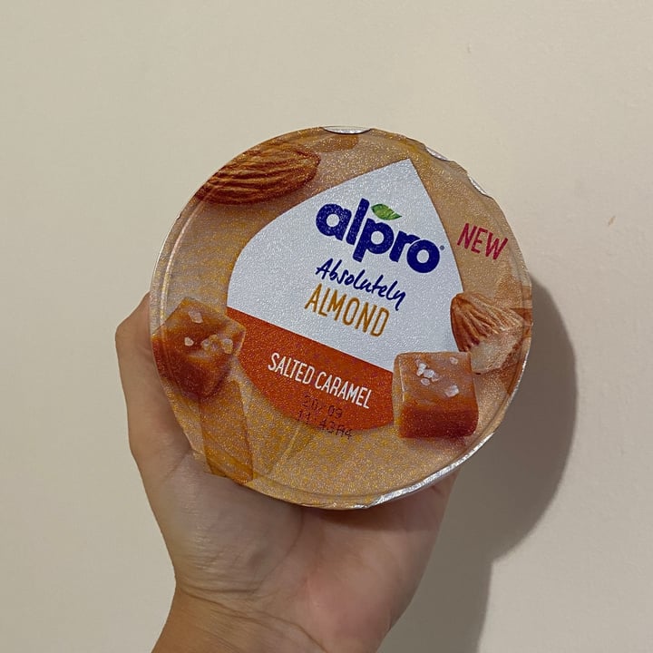 Alpro Absolutely almond salted caramel Review | abillion