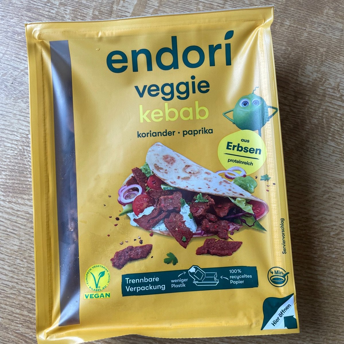 Veggie Kebab from Endori - Vegan Product Reviews & Ratings | abillion