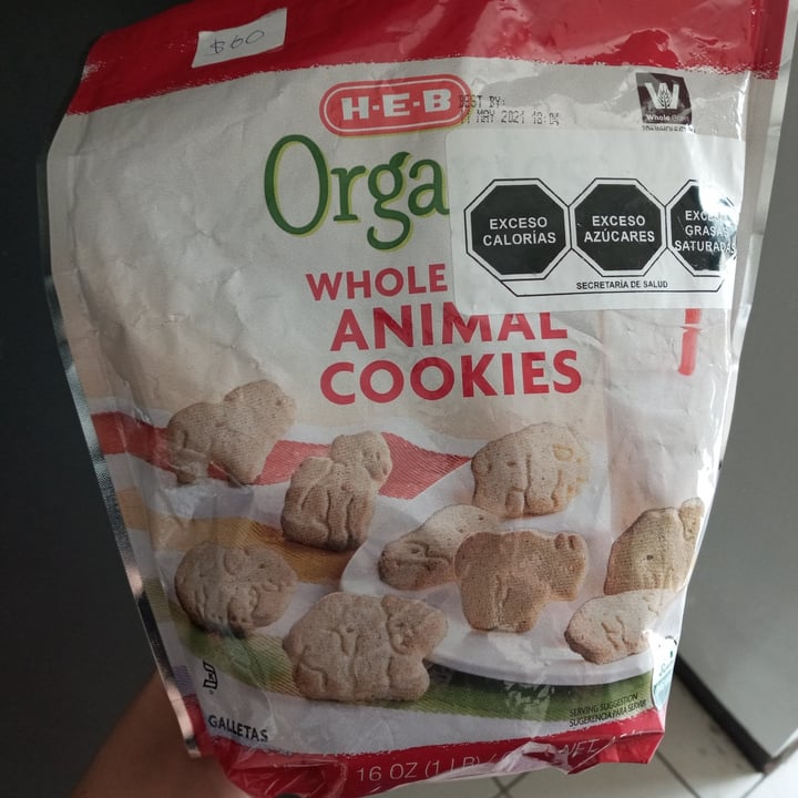 HEB Organics Whole Grain Animal Cookies Review | abillion