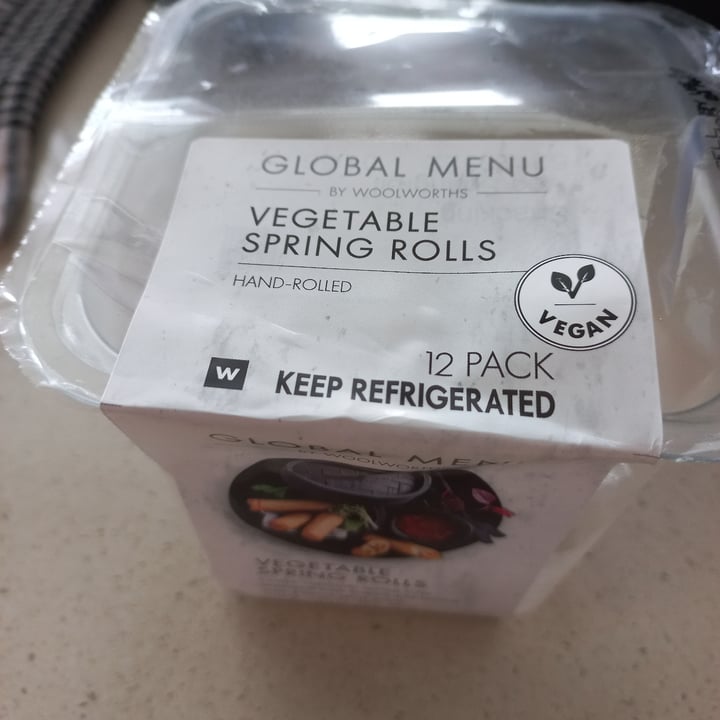 Woolworths Food Vegetable Spring Rolls Review | abillion