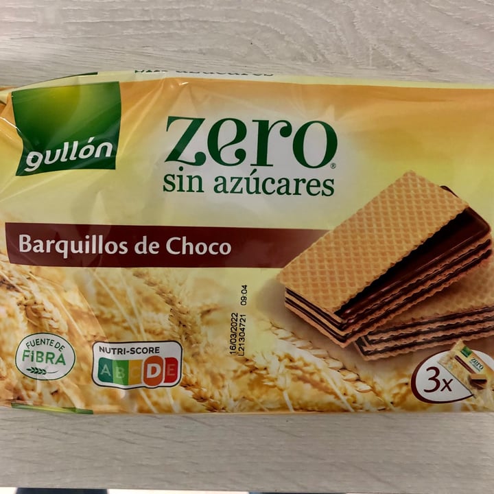 Gullón Zero Sin Azúcares Barquillos Chocolate Review | abillion