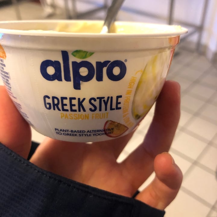 Alpro Greek style passion fruit Review | abillion