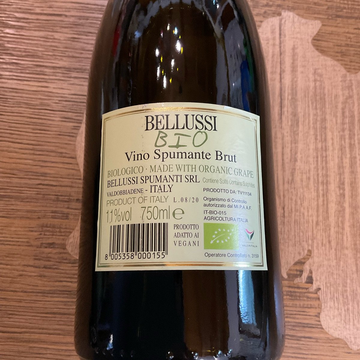 Vino Spumante Brut from Bellussi - Vegan Product Reviews & Ratings | abillion
