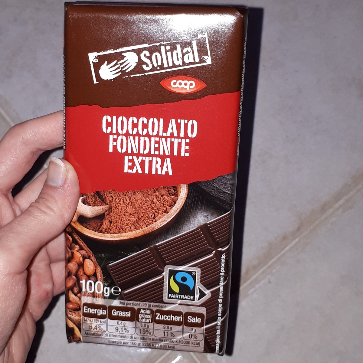 Solidal coop Cioccolato Fondente Extra Reviews | abillion