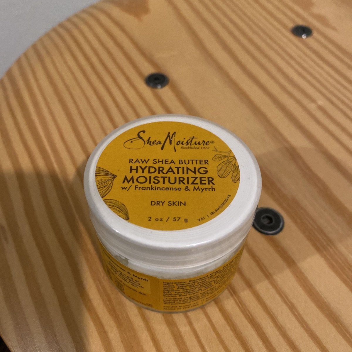 Raw Shea butter hydrating moisturizer from SheaMoisture - Vegan Product ...