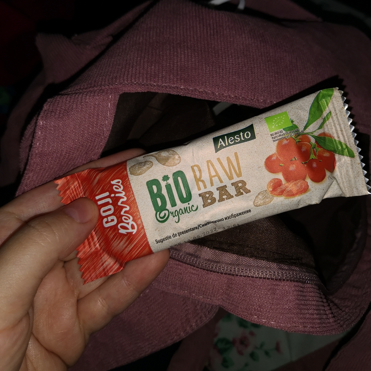 Bio Raw Bar Goji from Alesto - Vegan Product Reviews & Ratings | abillion