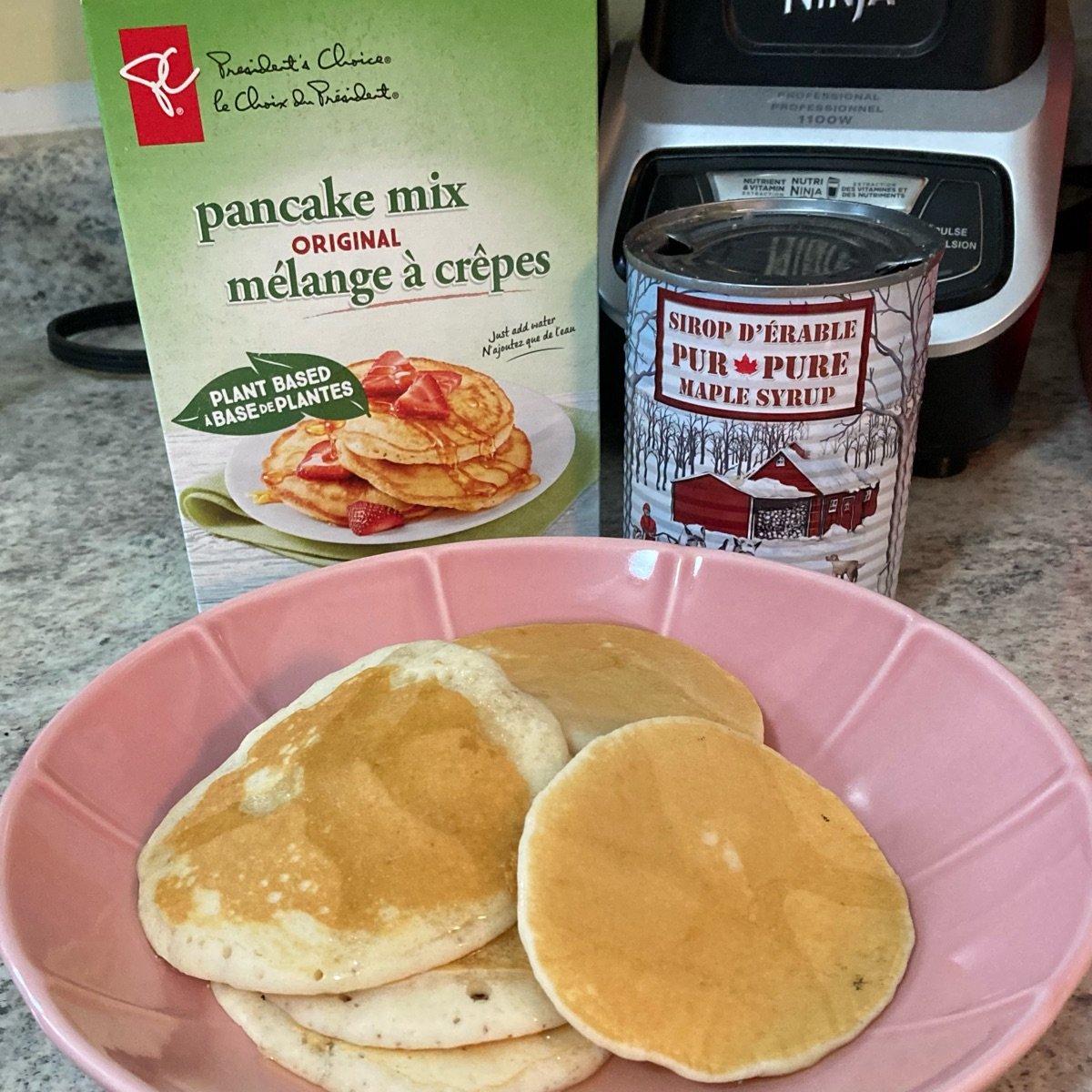 Plant Based Original Pancake mix from President's Choice - Vegan ...