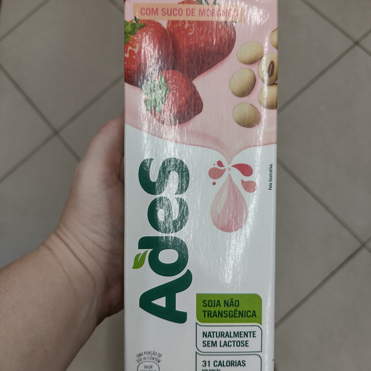 AdeS Com Suco De Morango - 1 Litro from Ades - Vegan Product Reviews ...