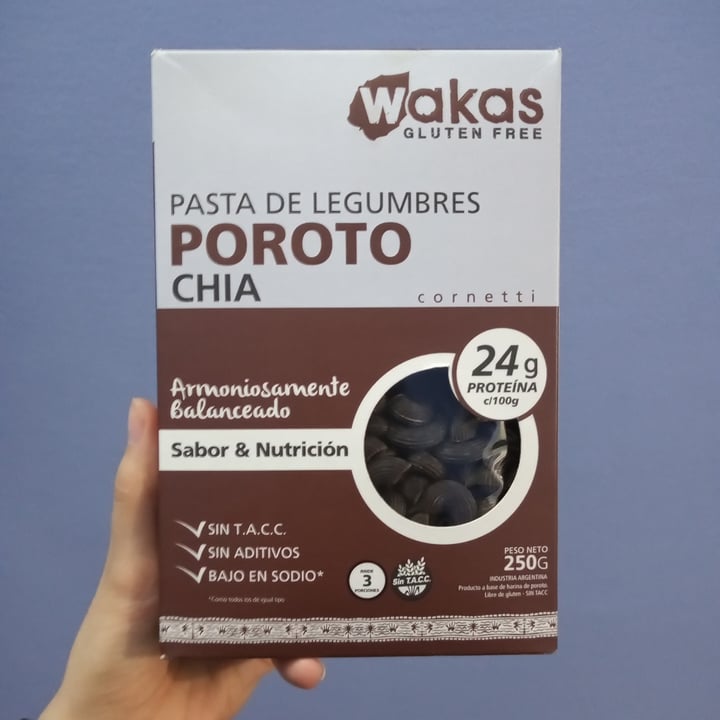 Wakas Pasta de Legumbres Poroto y Chia Review | abillion