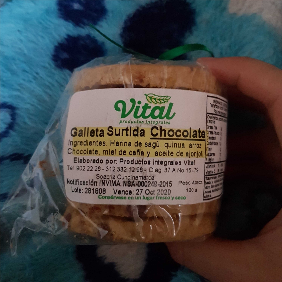 Galleta surtida Chocolate at Vital - Review by @catacc | abillion