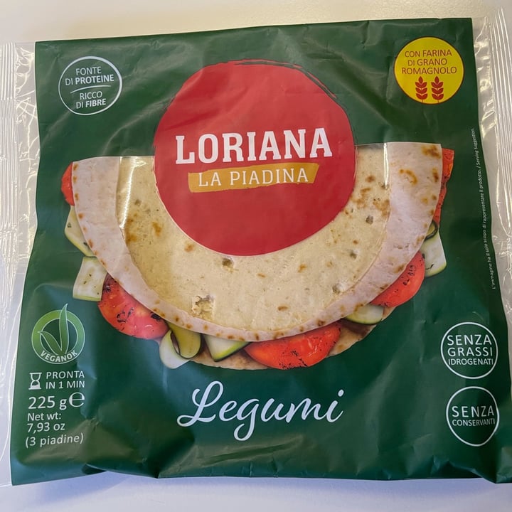 Loriana la piadina Piadina di legumi Review | abillion