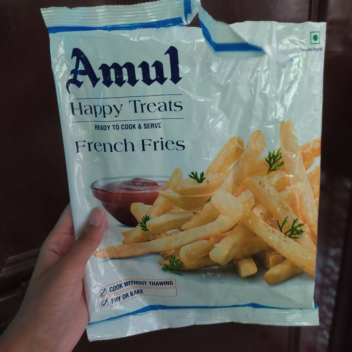 Happy Treats French Fries from Amul - Vegan Product Reviews & Ratings ...