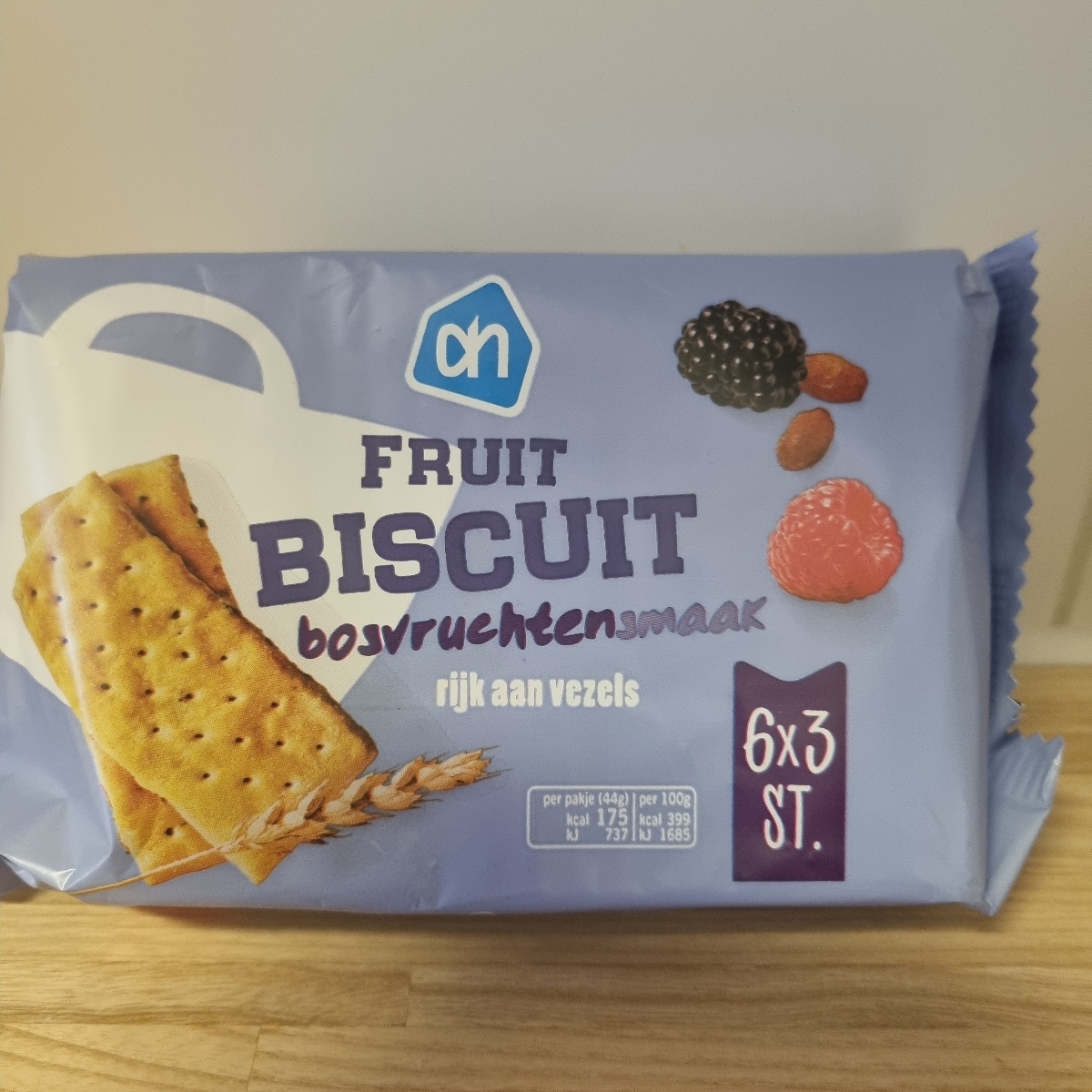 Albert Heijn AH Fruit biscuit 评价 | abillion