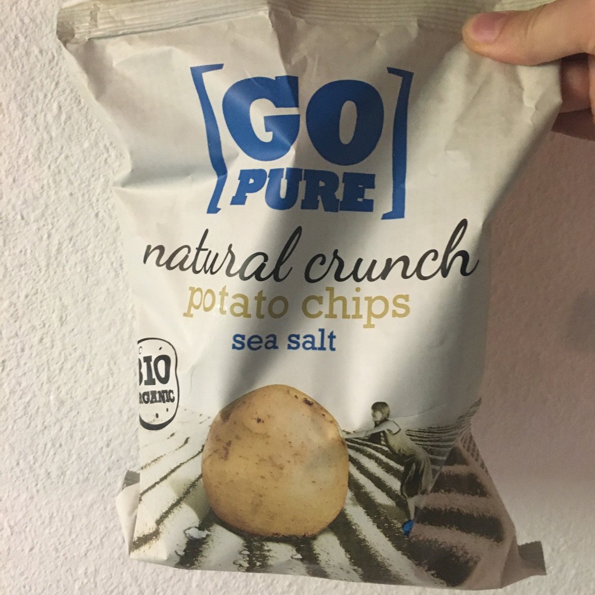 Natural crunch potato chips sea salt from Go Pure - Vegan Product ...