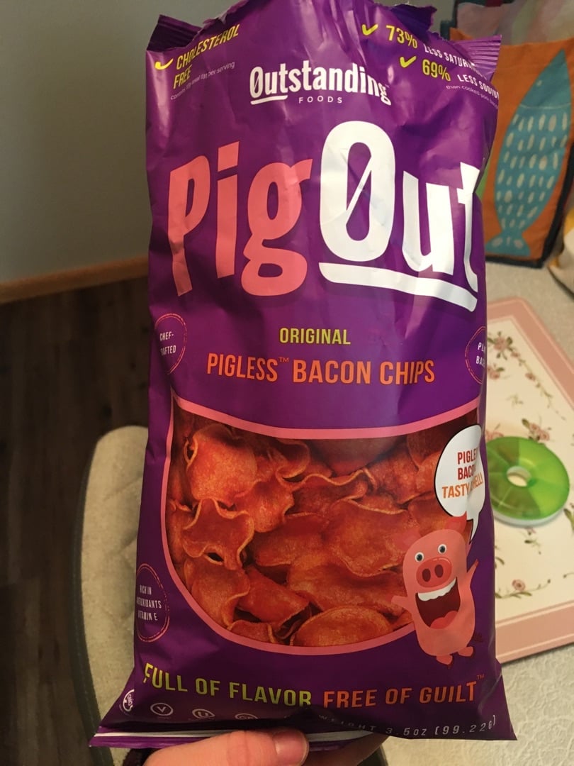 Outstanding Foods Pig Out Pigless Bacon Chips Reviews | abillion