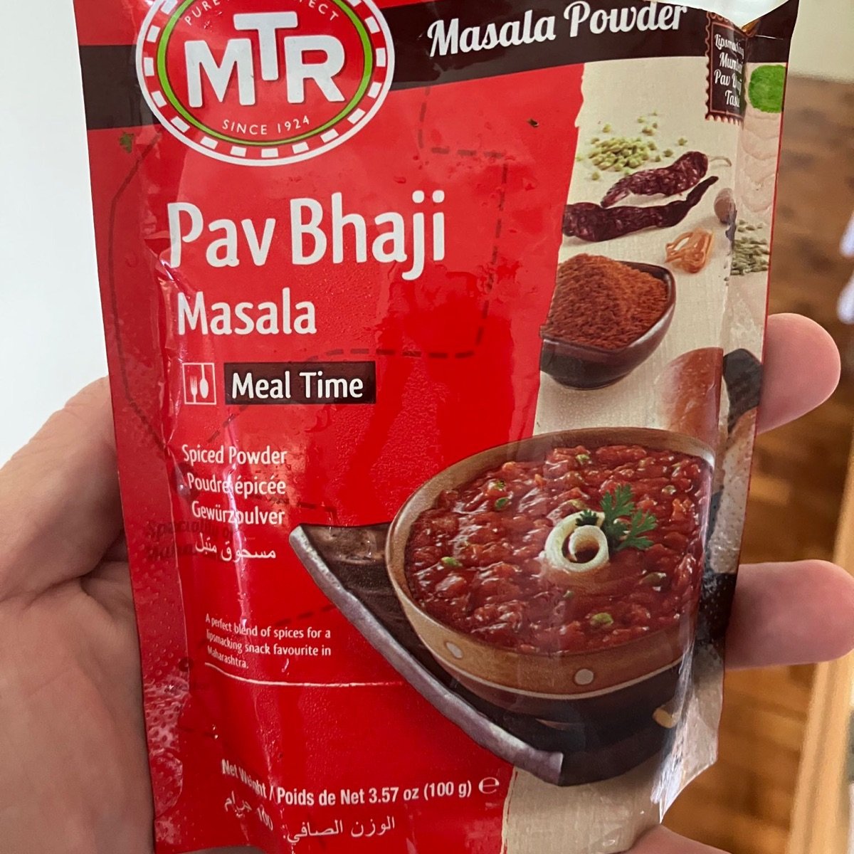 Pav Bhaji Masala from MTR Foods - Vegan Product Reviews & Ratings ...