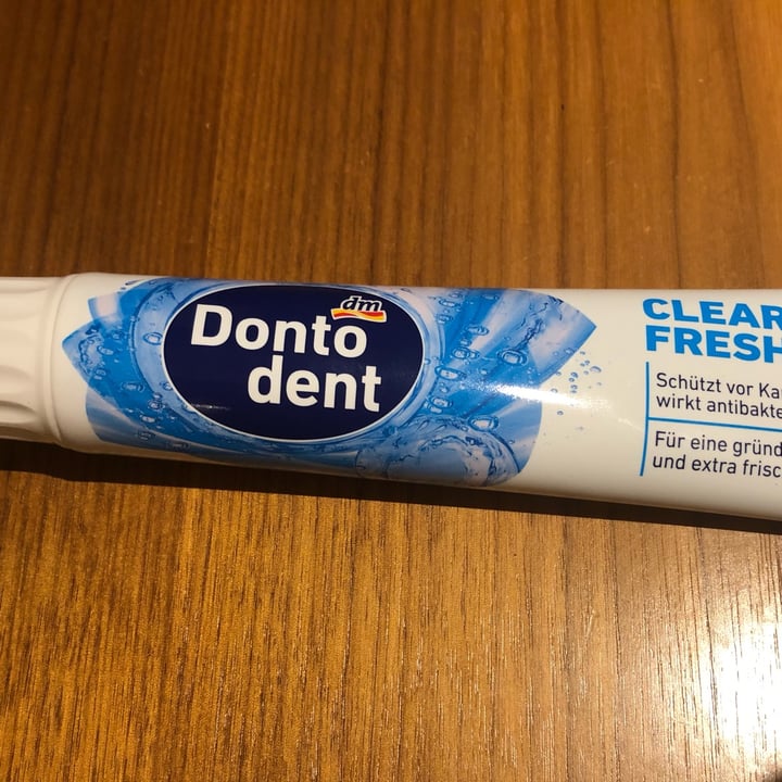Dontodent Clear Fresh Toothpaste Review | abillion