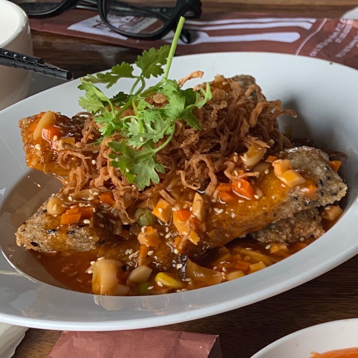 Fried sticky rice at Ẩm thực chay Mộc Nhiên - Review by @cnnna | abillion