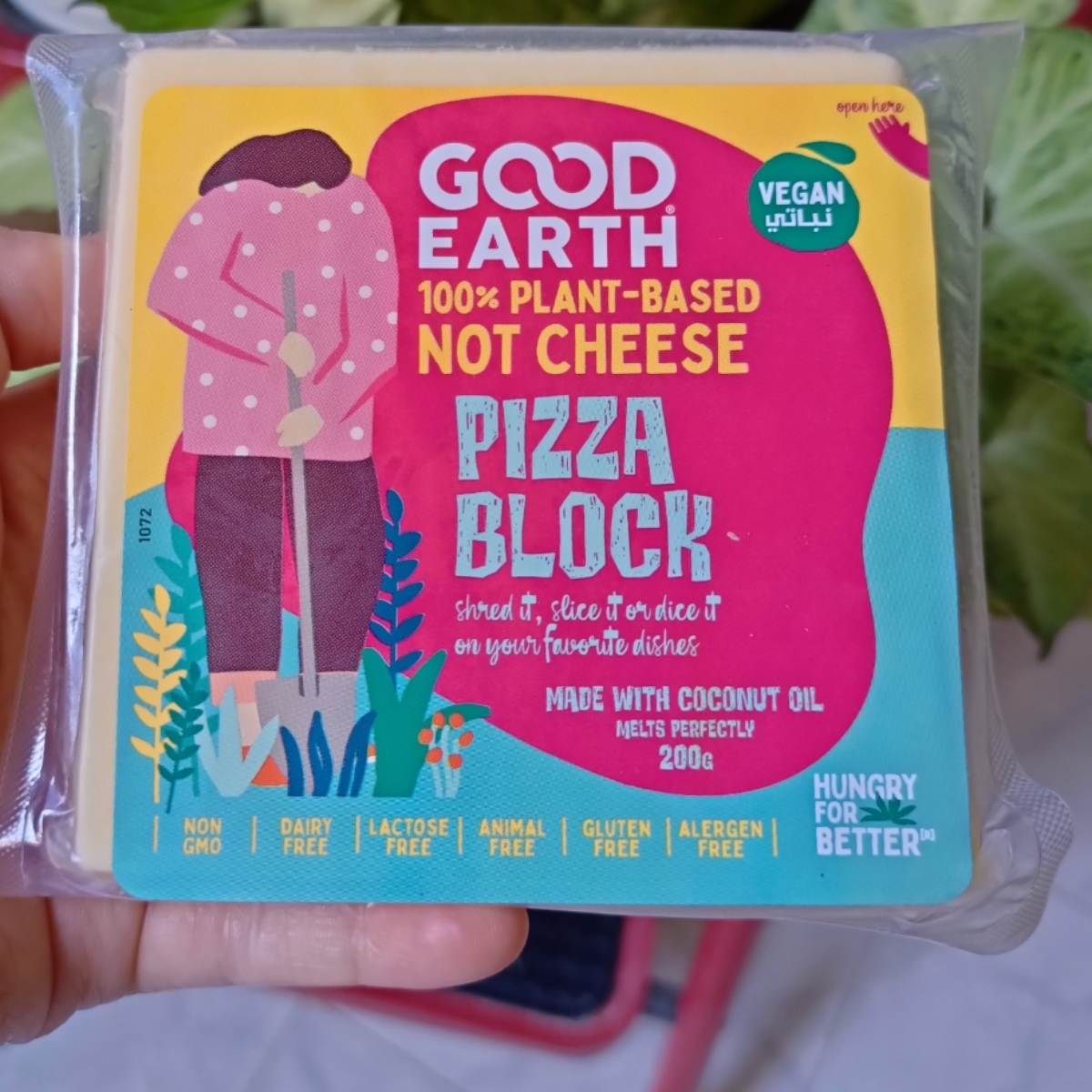 Plant based not cheese from Good Earth - Vegan Product Reviews ...