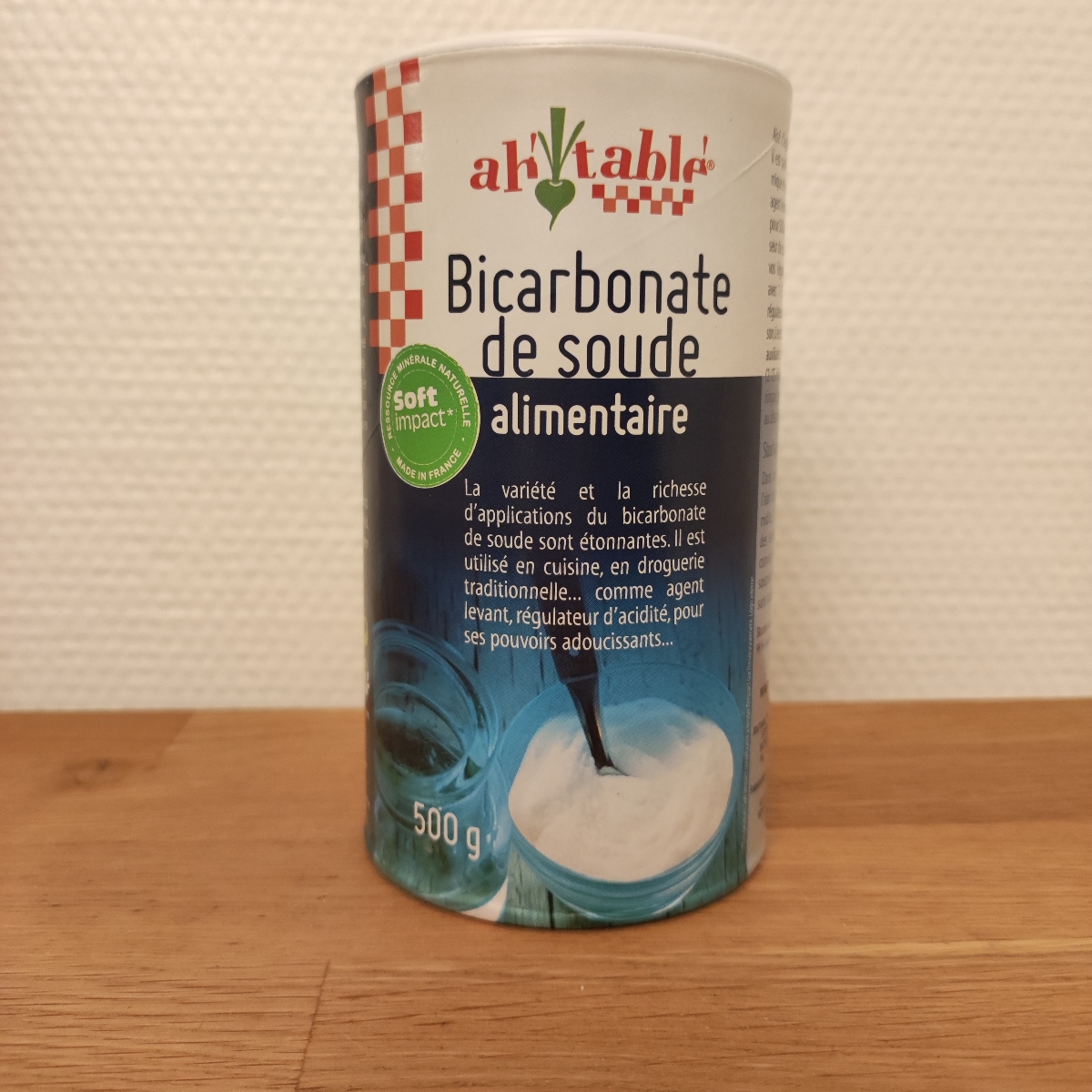 Bicarbonate de soude alimentaire from Ah! Table - Vegan Product Reviews ...