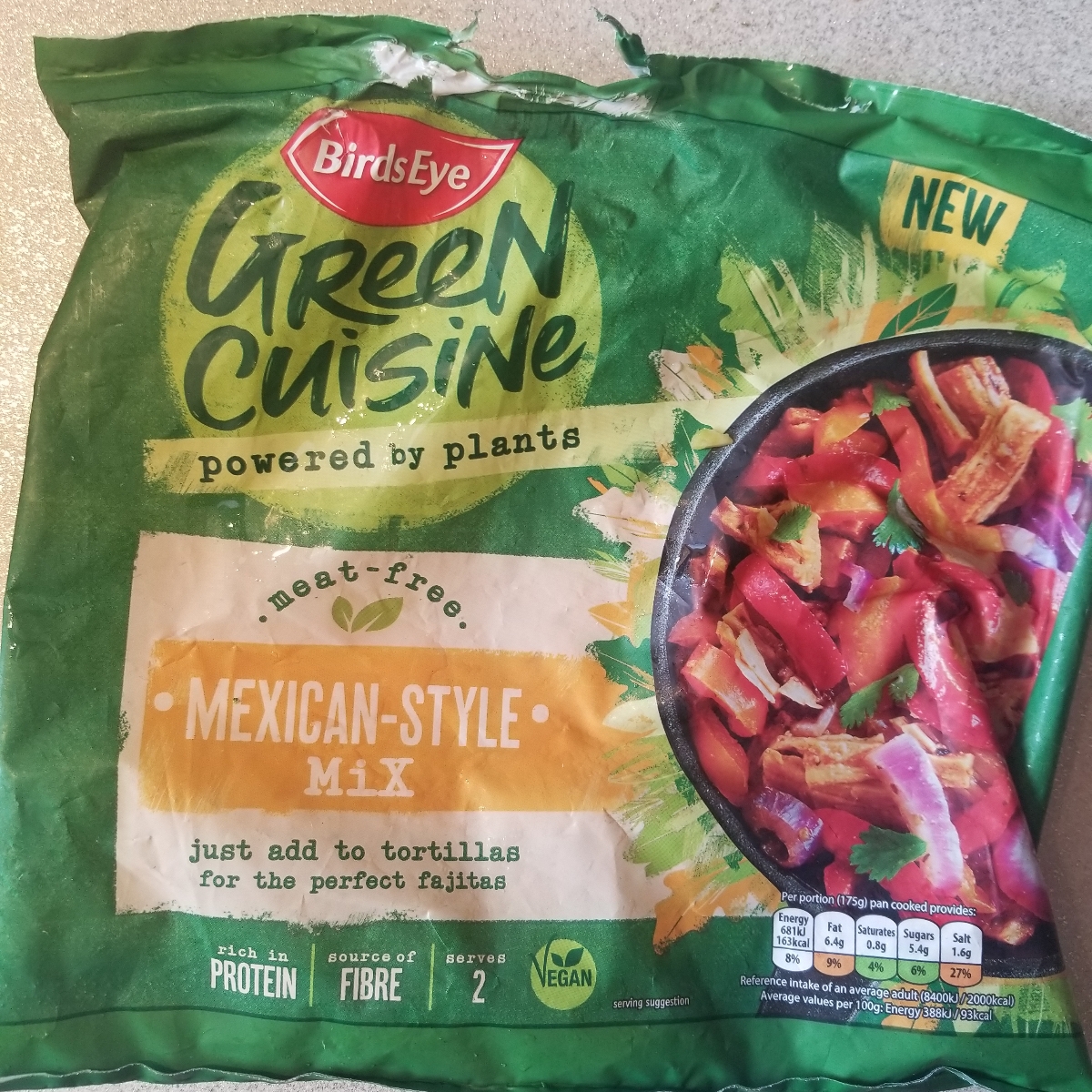 Green Cuisine Mexican-Style Mix from Findus - Vegan Product Reviews ...