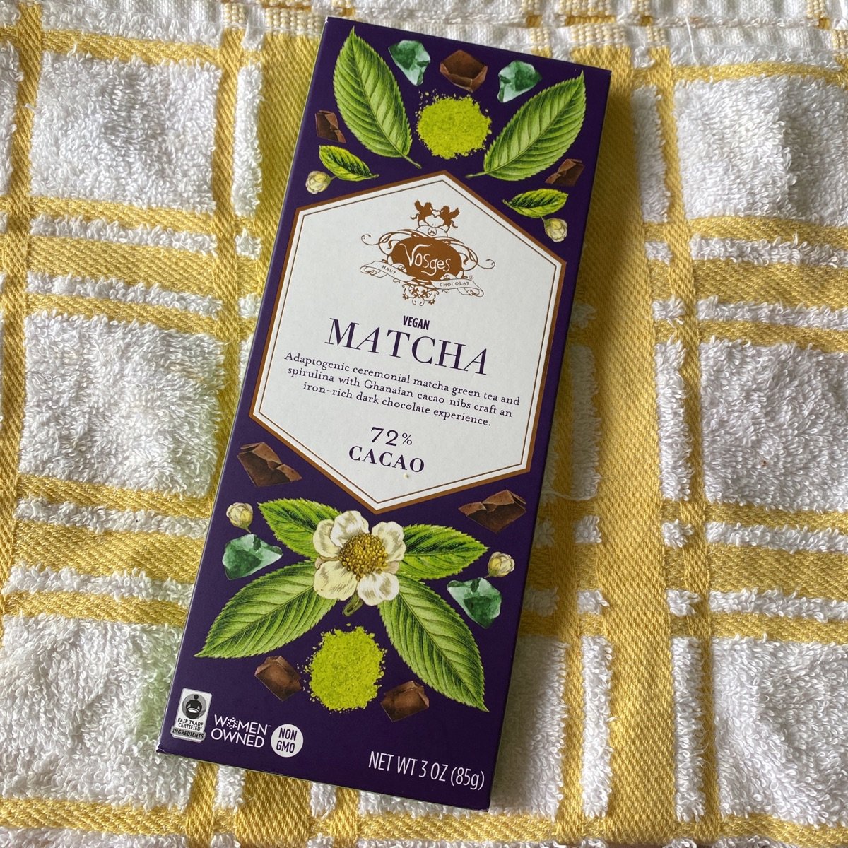 Matcha Dark Chocolate from Vosges Haut Chocolat - Vegan Product Reviews ...