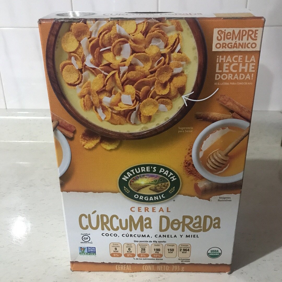 Golden Turmeric Cereal from Nature's Path Foods - Vegan Product Reviews ...