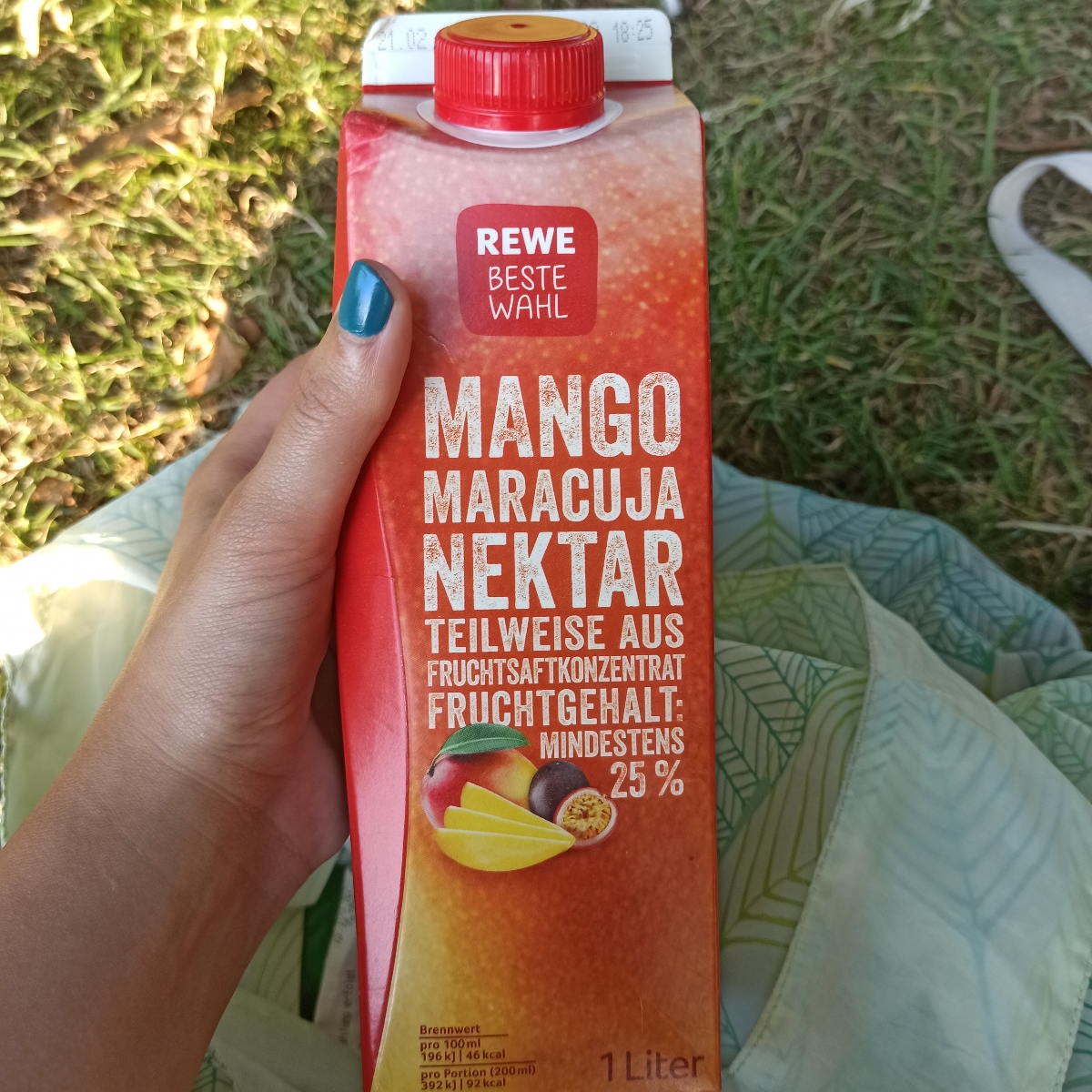 Mango Nektar Saft from REWE Beste Wahl - Vegan Product Reviews ...