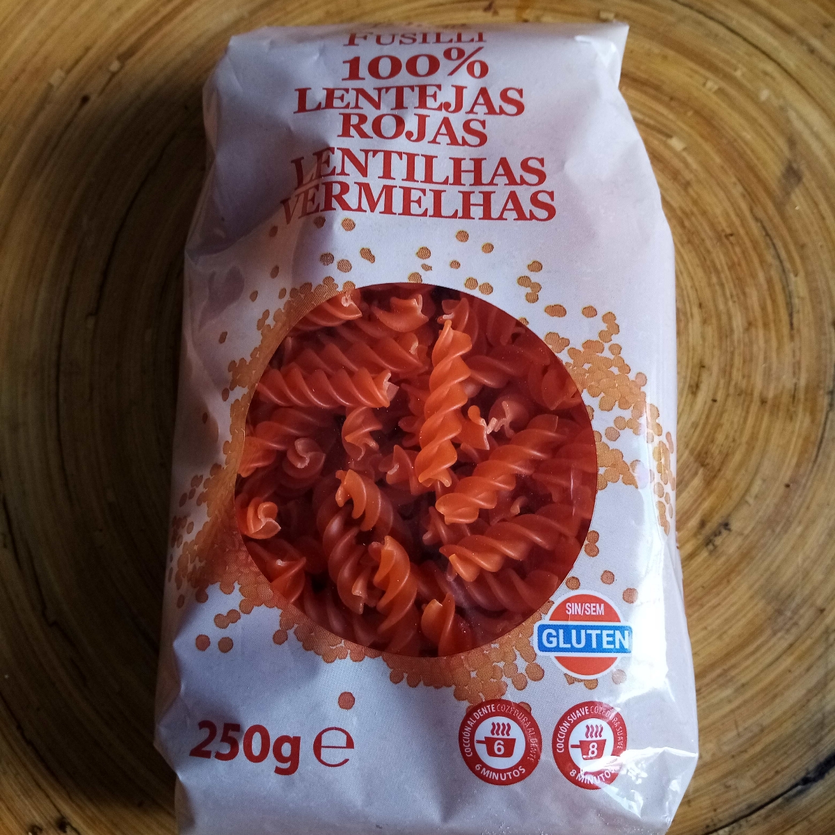 Fusilli 100% Lentejas Rojas from Felicia - Vegan Product Reviews ...
