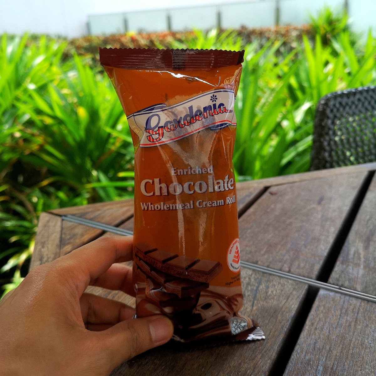 Gardenia Enriched Chocolate Wholemeal Cream Roll 65g from Gardenia ...