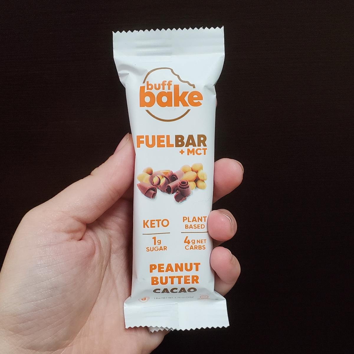 Peanut Butter Cacao Fuel Bar from Buff Bake - Vegan Product Reviews ...
