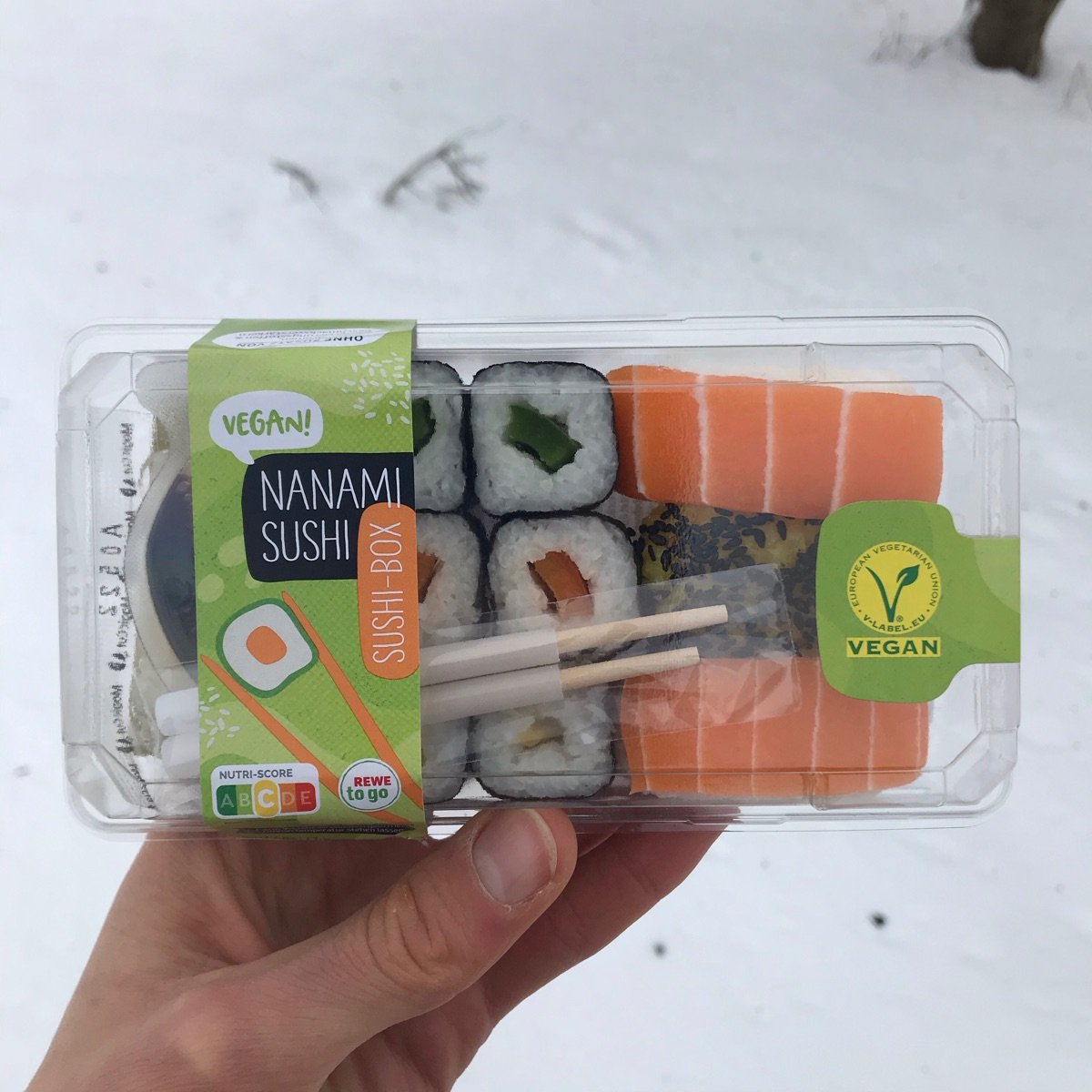 Nanami Sushi from Rewe To Go - Vegan Product Reviews & Ratings | abillion