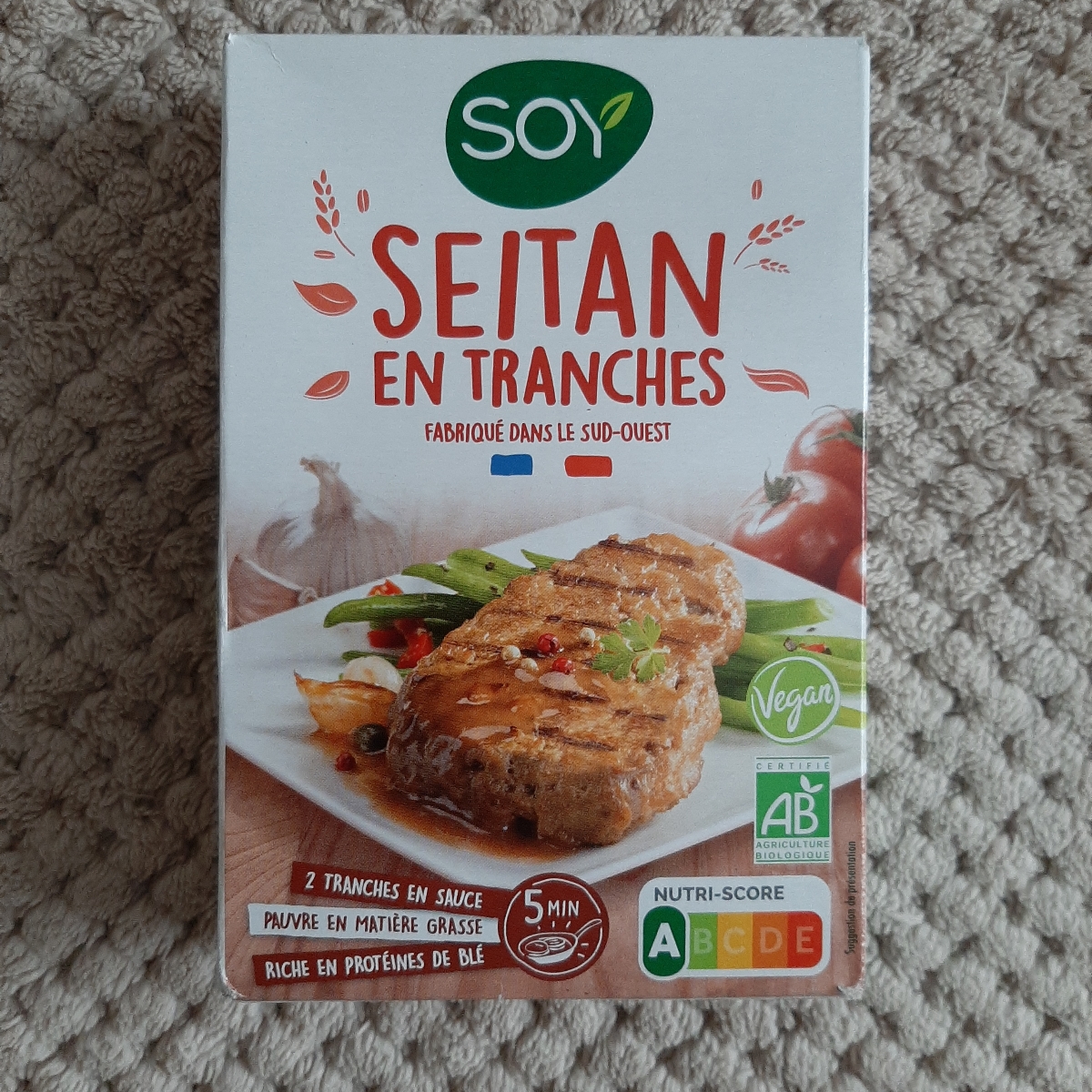 Seitan en tranches from Soy - Vegan Product Reviews & Ratings | abillion