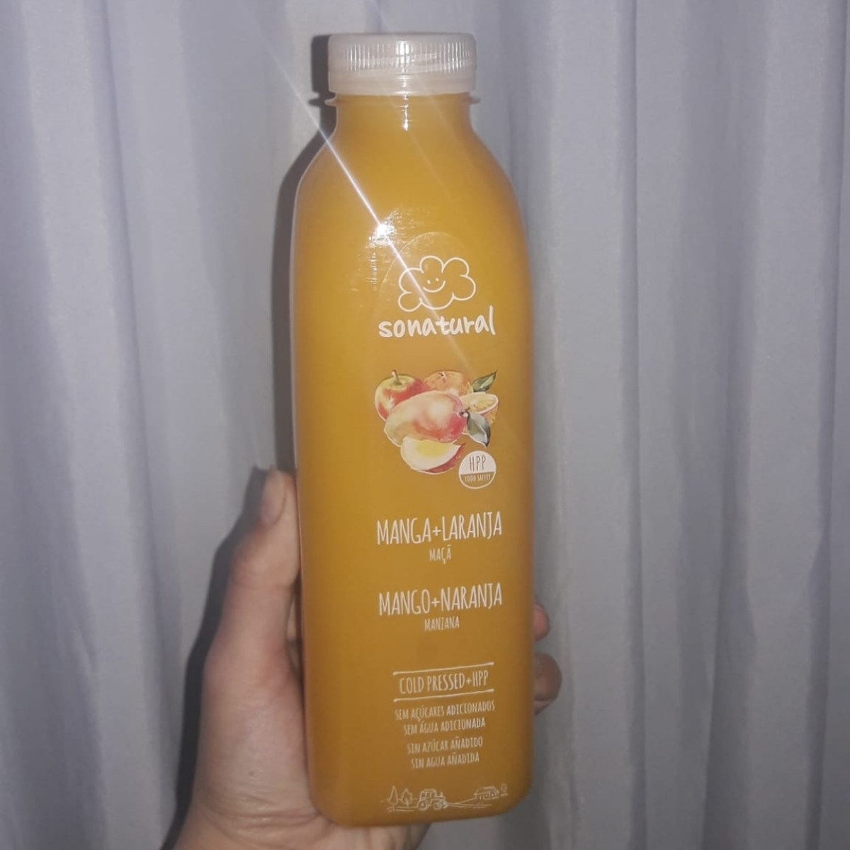 Zumo de mango, naranja y manzana from Sonatural - Vegan Product Reviews ...