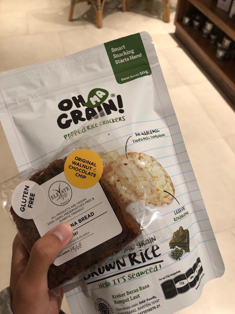 Popped Rice Cracker with Salt and Pepper from Oh Ma Grain! - Vegan ...