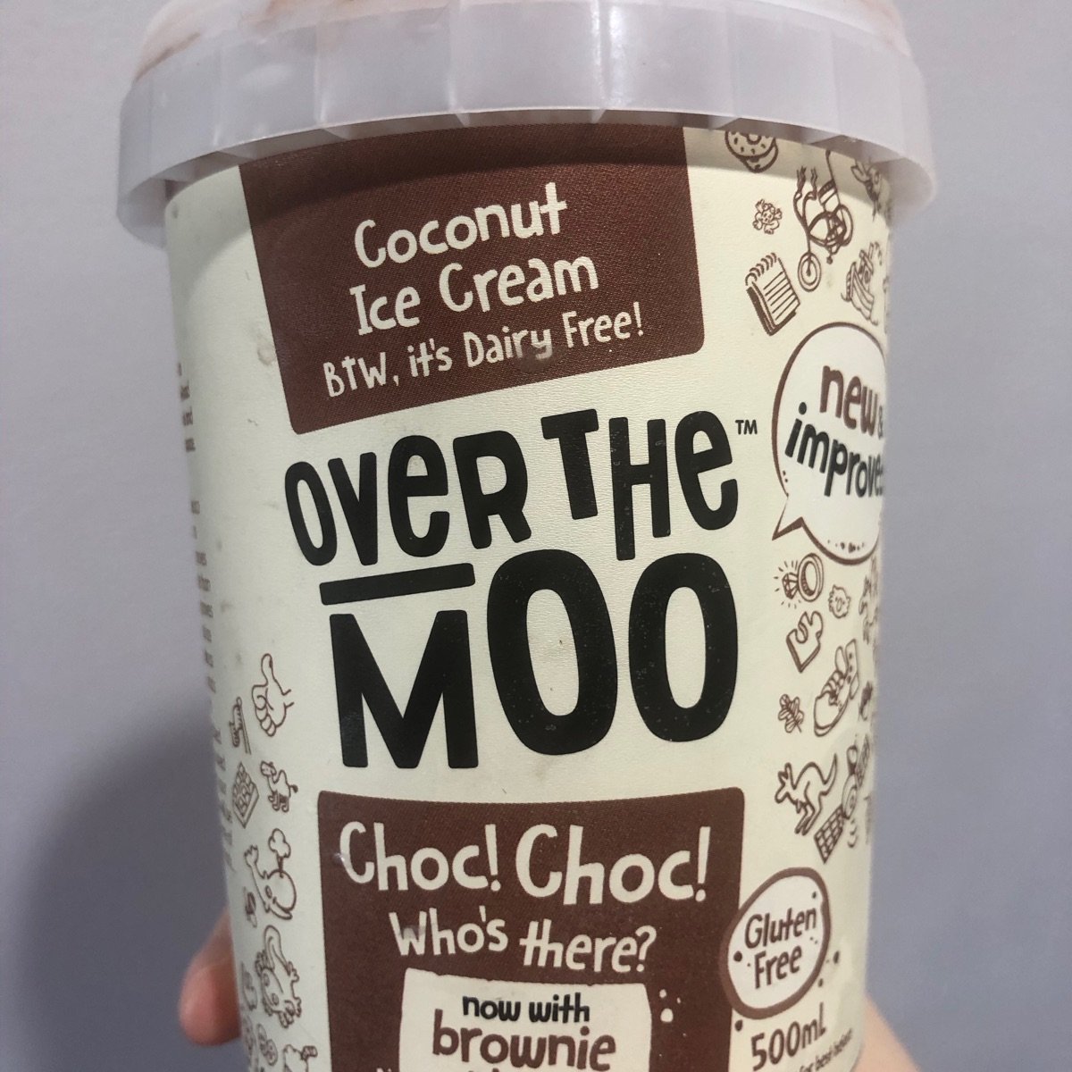 Choc Choc Who’s There Coconut Ice Cream from Over The Moo - Vegan ...